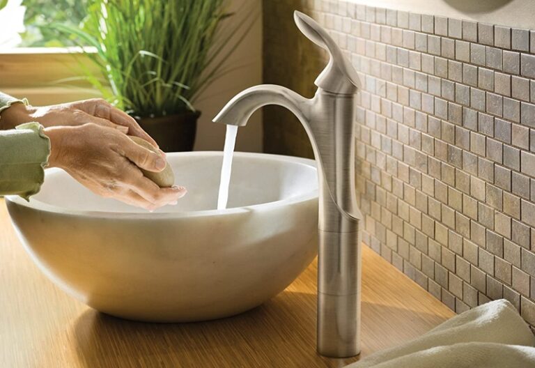 Moen 6400BN Eva Brushed Nickel Single Handle Bathroom Faucet Review ...