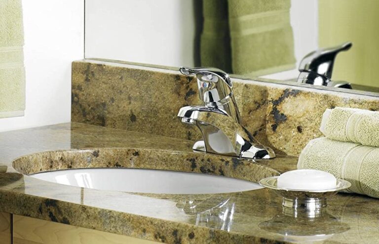 Moen L4621 Chateau One-Handle Low-Arc Bathroom Faucet Review - Sanitary ...